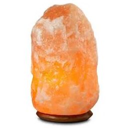 Himalaya Salt Dreams Salzkristall-Tischlampe "Rock", orange, 1 Stk., Leuchten, Handgefertigt aus Salzkristall - jeder Stein ein Unikat, ca.18-22 kg