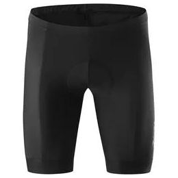 Fahrradhose Gonso "Cancun", Herren, Gr. XXL, Normalgr&ouml;&szlig;en, schwarz, 80% Polyamid, 20% Elasthan, Hosen Fahrradhose, kurze Herren Radlerhose mit Sitzpolster, strapazierf&auml;hige Radhose