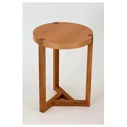 Beistelltisch WOODMAN "Peppa", braun (eiche), B:41cm H:55cm T:41cm, Tische, Beistelltisch, im skandinavian Design, FSC-zertifiziert