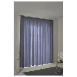 Vorhang ADAM "Urban Cactus" Gr. 3, blau (royalblau), B:145cm H:225cm, Jacquard, Baumwolle (Bio-Baumwolle), Gardinen, aus 100% Bio-Baumwolle