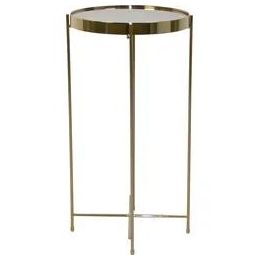 Beistelltisch Inosign, gold (goldfarben), H:60cm, Tische, Beistelltisch