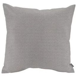 HOCK Dekokissen H.O.C.K. "Miss Dots Kissen", grau (taupe, gepunktet), B:50cm H:10cm L:50cm, Baumwolle, Polyester, Dekokissen_Sitzkissen_Kissenh&uuml;llen, mit Punkten, Kissenh&uuml;lle mit F&uuml;llung, 1 St&uuml;ck
