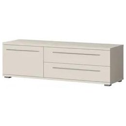 TV-Board OTTO HOME "Piano", beige (beige 71 hochglanz), B:150cm H:46,2cm T:45,2cm, Holzwerkstoff, Sideboards, TV-Board, UV lackiert, mit Soft-Close-Funktion