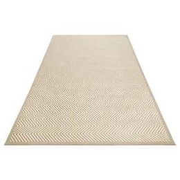 Teppich Esprit "Paulsen ESP-42078", beige, B:160cm H:10mm L:230cm, Baumwolle, Polyester, Teppiche, Teppich, Wendeteppich im modernen Design, Wohnzimmer
