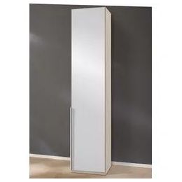 Kleiderschrank wimex "New York", braun (struktureichefarben hell), B:45cm H:208cm T:58cm, Schr&auml;nke, Kleiderschrank