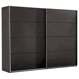 Schwebet&uuml;renschrank wimex "Easy", grau (graphit uni), B:225cm H:210cm T:65cm, Schr&auml;nke, Schwebet&uuml;renschrank