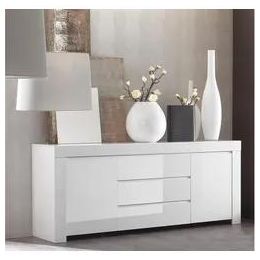 Sideboard Home Affaire "Amalfi", wei&szlig;, Sideboards, Sideboard, Breite 190 cm