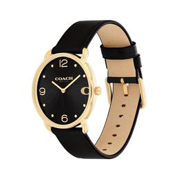 Coach Analog Watch 'ELLIOT' female Black size One Size