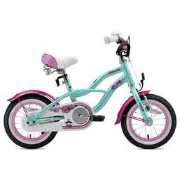Kinderfahrrad Bikestar "Cruiser" Gr. 21, blau (mint), Fahrr&auml;der, Kinder, 20,6cm, 12 Zoll (30,48cm)