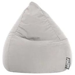 SITTING POINT Sitzsack MAGMA HEIMTEX "BeanBag EASY L", grau, B:90cm, Bezug: 100% Polyester, Sitzs&auml;cke, Sitzsack
