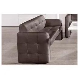 2-Sitzer exxpo - SOFA FASHION "Barista, modern und bequem, hoher Sitzkomfort", braun (schoko), B:162cm H:82cm T:68cm, Sofas, moderne Sitz- und R&uuml;ckenverarbeitung, frei im Raum stellbar