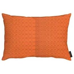 Dekokissen Apelt "1308" Gr. 1, orange (orange, gemustert), B:35cm H:5cm L:50cm, Polyester, Dekokissen_Sitzkissen_Kissenh&uuml;llen, Kissenh&uuml;lle mit F&uuml;llung, 1 St&uuml;ck