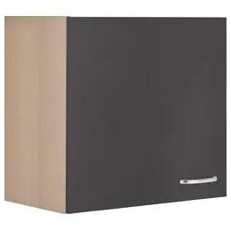 H&auml;ngeschrank Optifit "Parare", grau (anthrazit, eichefarben), B:60cm H:57,6cm T:34,6cm, Schr&auml;nke, H&auml;ngeschrank, Breite 60 cm