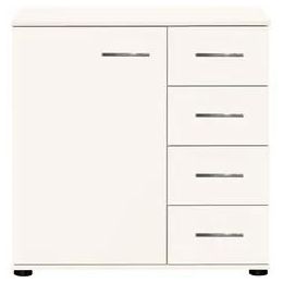 Kombikommode wimex "Anna", wei&szlig;, B:81cm H:83cm T:41cm, Sideboards, Kombikommode