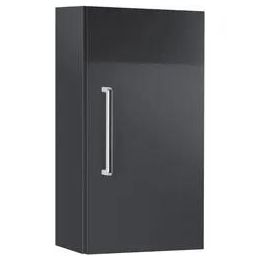 H&auml;ngeschrank Optifit "Ava", grau (anthrazit glanz), B:30cm H:57,6cm T:17,2cm, Holzwerkstoff, Schr&auml;nke, H&auml;ngeschrank