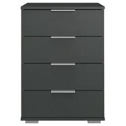 Nachtkommode wimex "Easy", grau (graphit), B:52cm H:74cm T:38cm, Sideboards