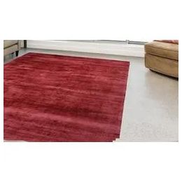Teppich Calo-deluxe "Viteox 200" Gr. 2, rot (rot, violett), B:80cm H:13mm L:150cm, Viskose, Teppiche, Teppich, Viskose, Kurzflor, Wohnzimmer