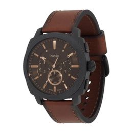 Fossil Analog Watch 'MACHINE' male Brown size One Size