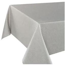 Tischdecke Delindo Lifestyle "WIEN" Gr. 1, grau, B:160cm L:130cm, Polyester, Tischdecken, Tischdecke, Fleckabweisend, pflegeleicht, 180 g/m2
