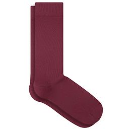 Albero Natur Socks 'Bio Baumwoll Unisex Socken Classic' female Red size 43/46