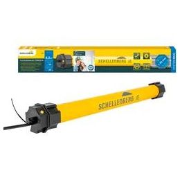 Rollladenmotor Schellenberg "Premium, Rohrmotor mit Funk Endlageneinstellung", gelb, B:6,5cm L:55,5cm &Oslash;:4,5cm, Kunststoff, Stahl, Rollladenmotoren, geeignet f&uuml;r 60 mm Rollladenwellen, Maxi, 20 Nm, Zugkraft 34 kg