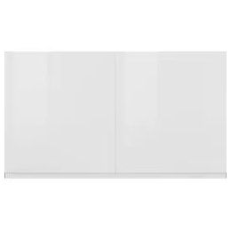 H&auml;ngeschrank KOCHSTATION "KS-Virginia", wei&szlig; (wei&szlig; hochglanz), B:100cm H:57cm T:34cm, Holzwerkstoff, MDF, Schr&auml;nke, H&auml;ngeschrank K&uuml;chenh&auml;ngeschrank, 100 cm breit, mit 2 T&uuml;ren