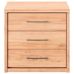 Nachtkommode Priess "Arnsberg", braun (artisan eiche), B:50,5cm H:49cm T:35,5cm, Holzwerkstoff, Sideboards