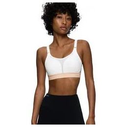 Sport-BH TRIACTION BY Triumph "Triaction Extreme Lite N EX", Damen, Gr. 75, Cup C, wei&szlig;, Single Jersey, Obermaterial: 79% Polyamid, 21% Elasthan (LYCRA), BHs Sport-BH, atmungsaktiv und extremer Halt