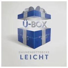 Daunenbettdecke EXCELLENT "&Uuml;berraschungsbox", bunt, B:155cm L:200cm, Bezug: 100% Baumwolle. F&uuml;llung: 90% Daunen, 10% Federn, Bettdecken, absoluter Sonderpreis, wegen Lagerr&auml;umung, Solange der Vorrat reicht