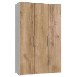 Kleiderschrank wimex "Level by fresh to go", wei&szlig; (wei&szlig;, plankeneichefarben), B:150cm H:236cm T:58cm, Schr&auml;nke, Kleiderschrank, ohne Schubladen
