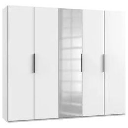 Kleiderschrank wimex "Level by fresh to go", wei&szlig;, B:250cm H:216cm T:58cm, Schr&auml;nke, Kleiderschrank, mit Spiegelt&uuml;ren