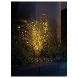 Konstsmide LED-Lichterkette "Weihnachtsdeko aussen", Energieeffizienz: E (A-G), braun (kupferfarben), Dioden 200 Stk. Flammen 200 Stk., Kabell&auml;nge 5m x Gesamtl&auml;nge 24,9m, Lichterketten, LED Tropfenlichterkette, APP-gesteuert (Android & IOS)