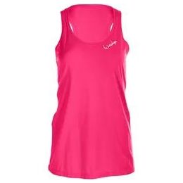 Tanktop WINSHAPE "MCT006", Damen, Gr. L, pink (deep pink), 50% Modal, 50% Baumwolle, Rundhals, Tops Tanktop, Ultra leicht