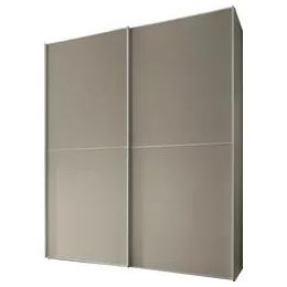 Schwebet&uuml;renschrank STAUD "Sinfonie Plus, edles Design in hochwertiger Qualit&auml;t, Made in Germany", beige (sand), B:200cm H:222cm T:68cm, Holzwerkstoff, Schr&auml;nke, Schwebet&uuml;renschrank, Mit vier verschiedenen Ausstattungsvarianten