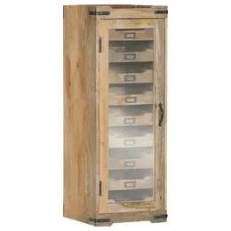Kommode GUTMANN FACTORY "Warehouse", beige (natur), B:40cm H:110cm T:40cm, Sideboards, Kommode