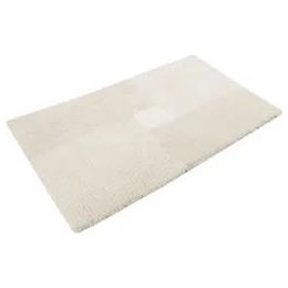 Badematte HOMIE LIVING "San Piero", beige, H:30mm, Polyester, Badematten, Badematte, Badteppich, kuschelig weich, uni, waschbar, Badezimmerteppich