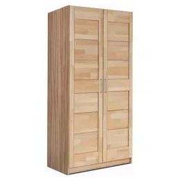 Dreht&uuml;renschrank OTTO HOME "Triest", beige (kernbuche), B:97cm H:200cm T:60cm, Schr&auml;nke, Dreht&uuml;renschrank, teilmassiv, FSC-zertifizierte Buche