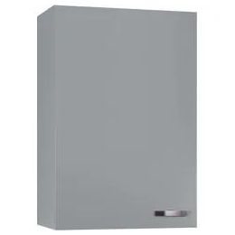 H&auml;ngeschrank KOCHSTATION "KS-Cara", grau (basaltgrau, basaltgrau), B:60cm H:89,6cm T:34,9cm, Schr&auml;nke, H&auml;ngeschrank, Breite 60 cm