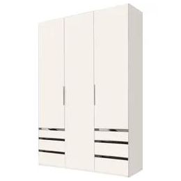 Kleiderschrank wimex "Level by fresh to go", wei&szlig;, B:150cm H:216cm T:58cm, Schr&auml;nke, Kleiderschrank, mit Schubladen