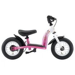 Laufrad Bikestar "Bikestar Kinderlaufrad Classic ab 2 Jahre mit Bremse", pink (pink, wei&szlig;), Laufr&auml;der, KinderL:80cm, L:80cm