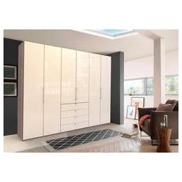 Kleiderschrank Wiemann "Loft", beige (tr&uuml;ffeleichefarben, magnolie glas), B:300cm H:236cm T:58cm, Glas, Schr&auml;nke, Kleiderschrank, Glasfront