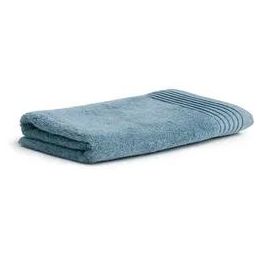M&ouml;ve Badetuch M&Ouml;VE "Loft", blau (arctic), B:80cm L:150cm, Walkfrottier, Baumwolle, Handt&uuml;cher, Badetuch, mit breiter Bord&uuml;re