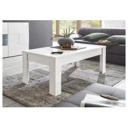 Couchtisch Home Affaire "Amalfi", wei&szlig; (wei&szlig; hochglanz lack, wei&szlig; hochglanz lack, wei&szlig; hochglanz lack), B:122cm H:45cm T:65cm, Tische, Couchtisch, 122 x 65 cm
