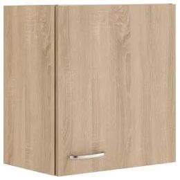 H&auml;ngeschrank Optifit "Parare", braun (eichefarben), B:50cm H:57,6cm T:34,6cm, Schr&auml;nke, H&auml;ngeschrank, Breite 50 cm