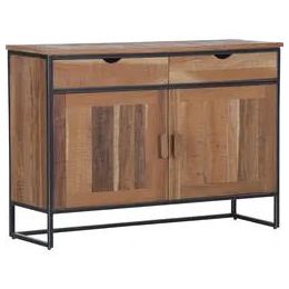 Sideboard GUTMANN FACTORY "Jagger", beige (natur), B:120cm H:85cm T:40cm, Sideboards, Sideboard, Kommode, Breite 120 cm