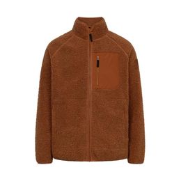 Derbe Fleece Jacket 'Kuschelby' male Brown size XXL