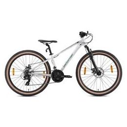 Mountainbike Bikestar Gr. 33, wei&szlig;, Fahrr&auml;der, 33cm, 26 Zoll (66,04cm), f&uuml;r Damen und Herren, Kettenschaltung
