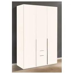Kleiderschrank wimex "New York", wei&szlig;, B:135cm H:208cm T:58cm, Schr&auml;nke, Kleiderschrank, wahlweise 208 oder 236cm hoch