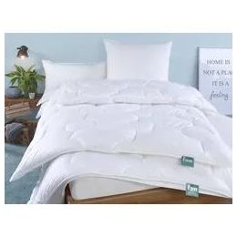 f.a.n. Kunstfaserkopfkissen FAN "Texas", wei&szlig;, B:80cm L:80cm, Bezug: 100% Baumwolle. F&uuml;llung: 100% Polyester, Kopfkissen, Kunstfaserkopfkissen, Kopfkissen in 40x80 oder 80x80 cm erh&auml;ltlich