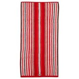 Duschtuch Ross "Sinfonie", rot (kirsche), B:70cm L:140cm, Frottier, Obermaterial: 100% Baumwolle, Handt&uuml;cher, 100 % Baumwolle